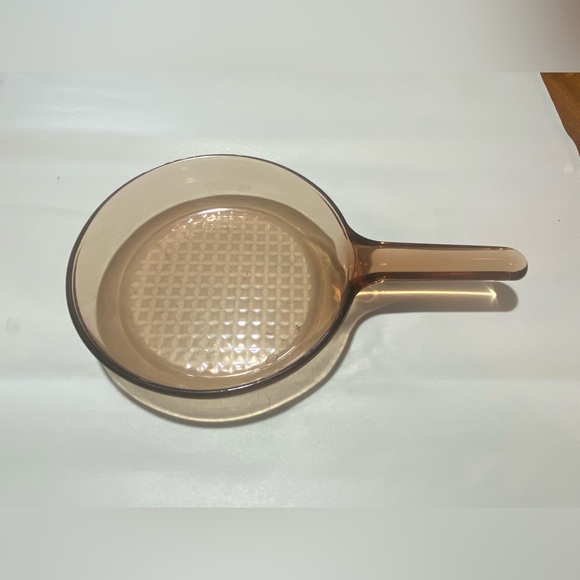 Corningware | Kitchen | Vintage Vision Ware Corning Amber Glass 7 ...